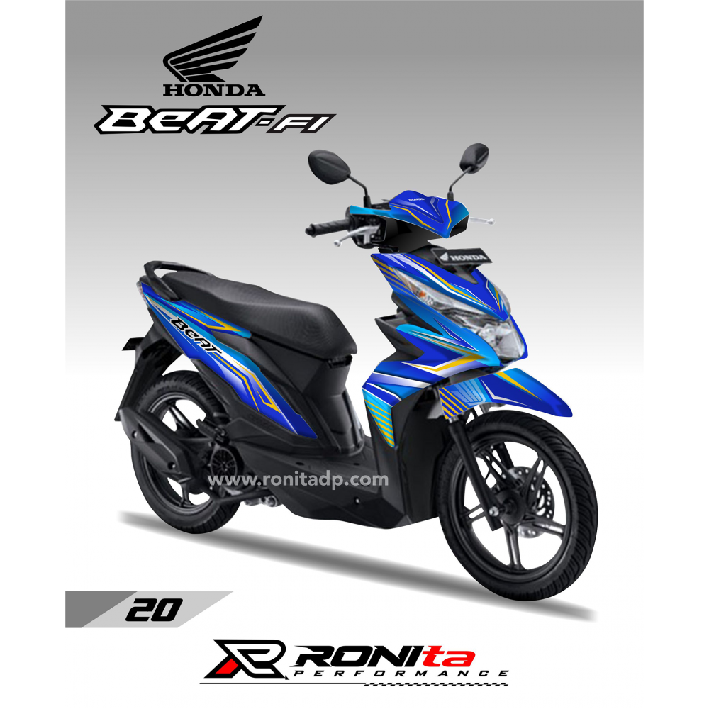Decal Fullbody Honda Beat FI