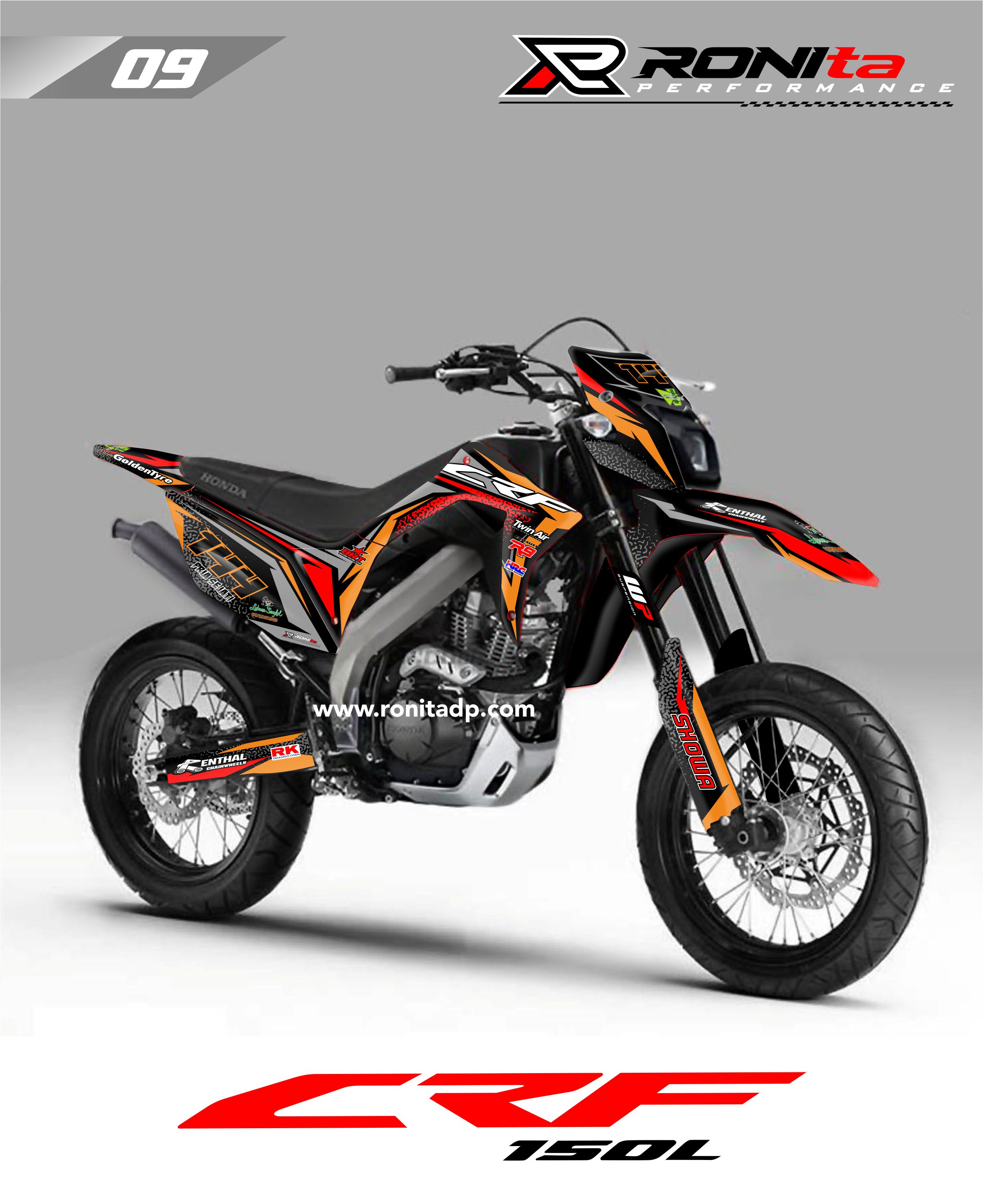 Decal Fullbody Honda CRF 150
