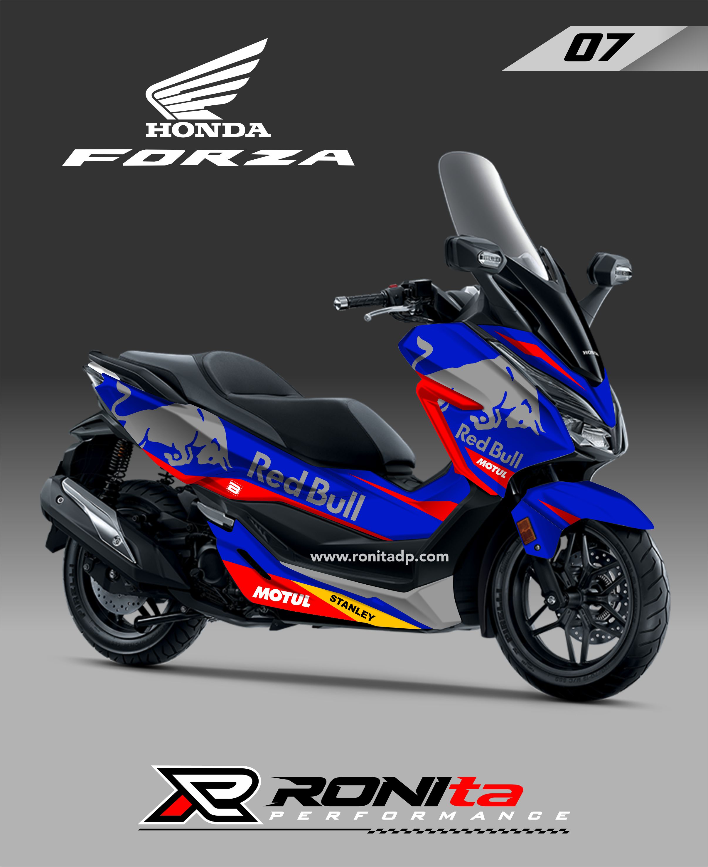 Decal Fullbody Honda Forza