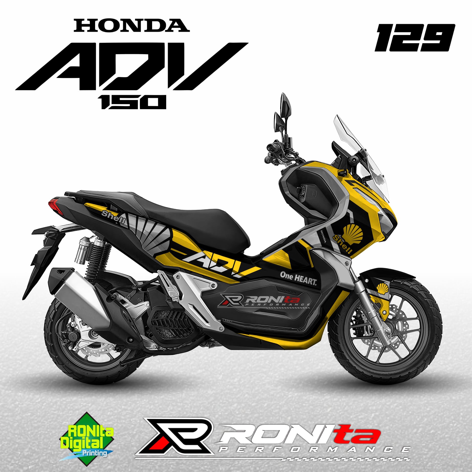 Decal Fullbody Honda ADV150
