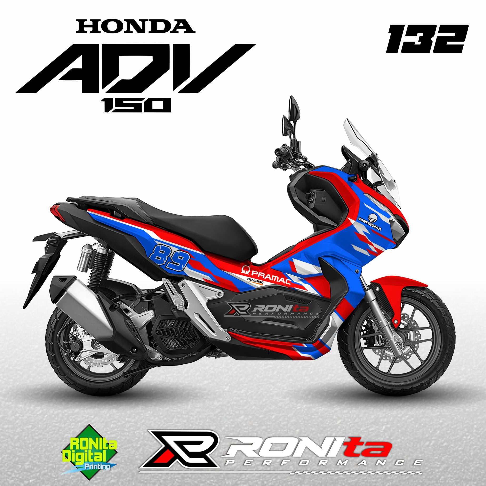 Decal Fullbody Honda ADV150