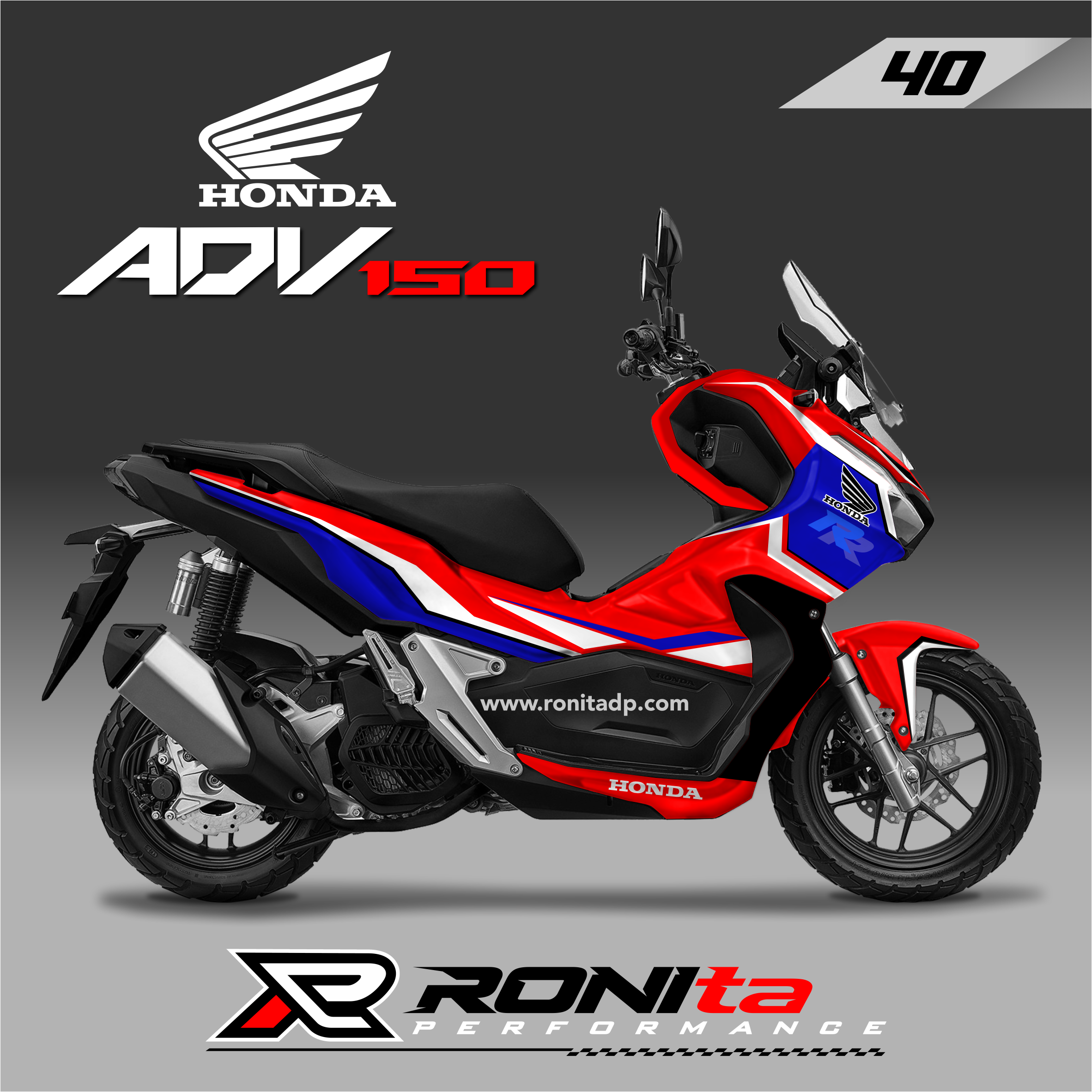 Decal Fullbody Honda ADV150