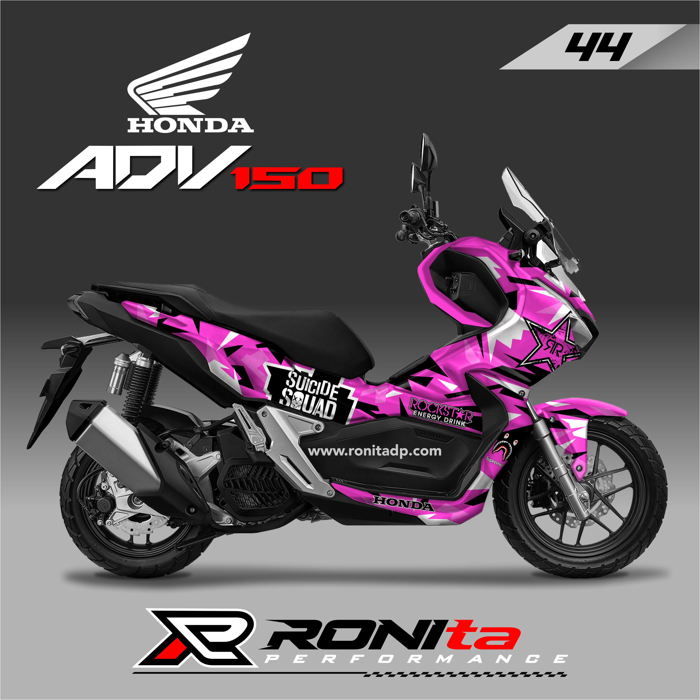 Decal Fullbody Honda ADV150