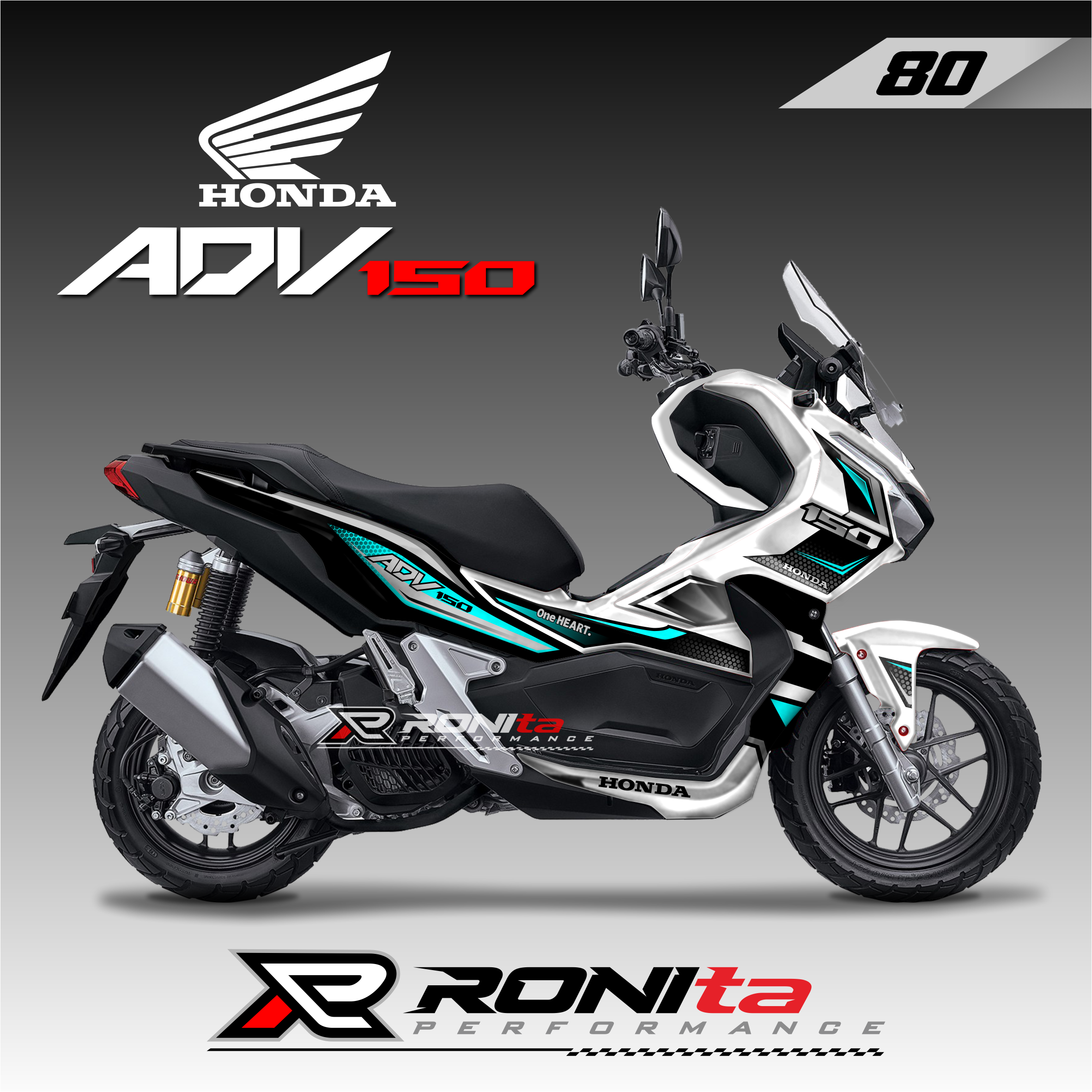 Decal Fullbody Honda ADV150