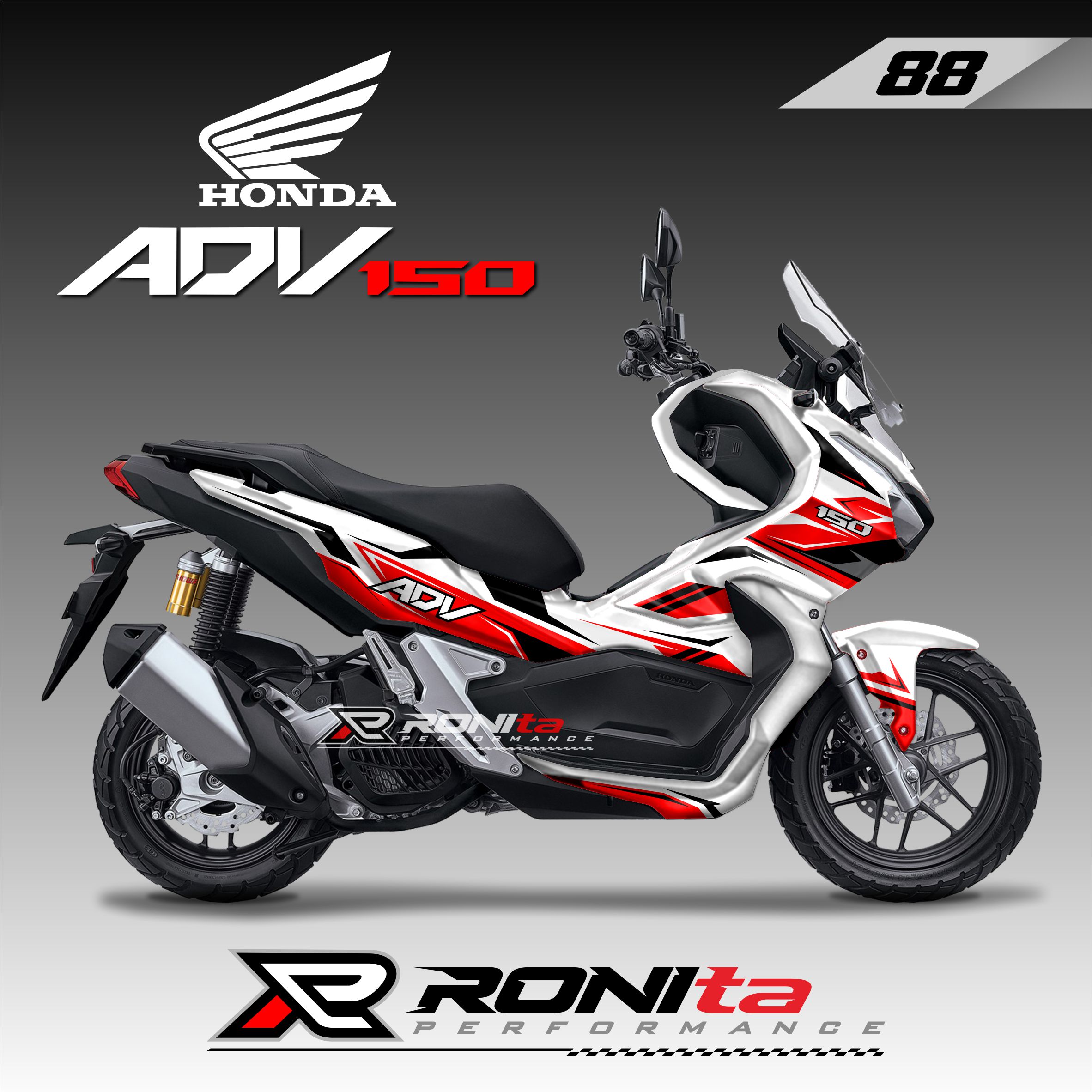 Decal Fullbody Honda ADV150
