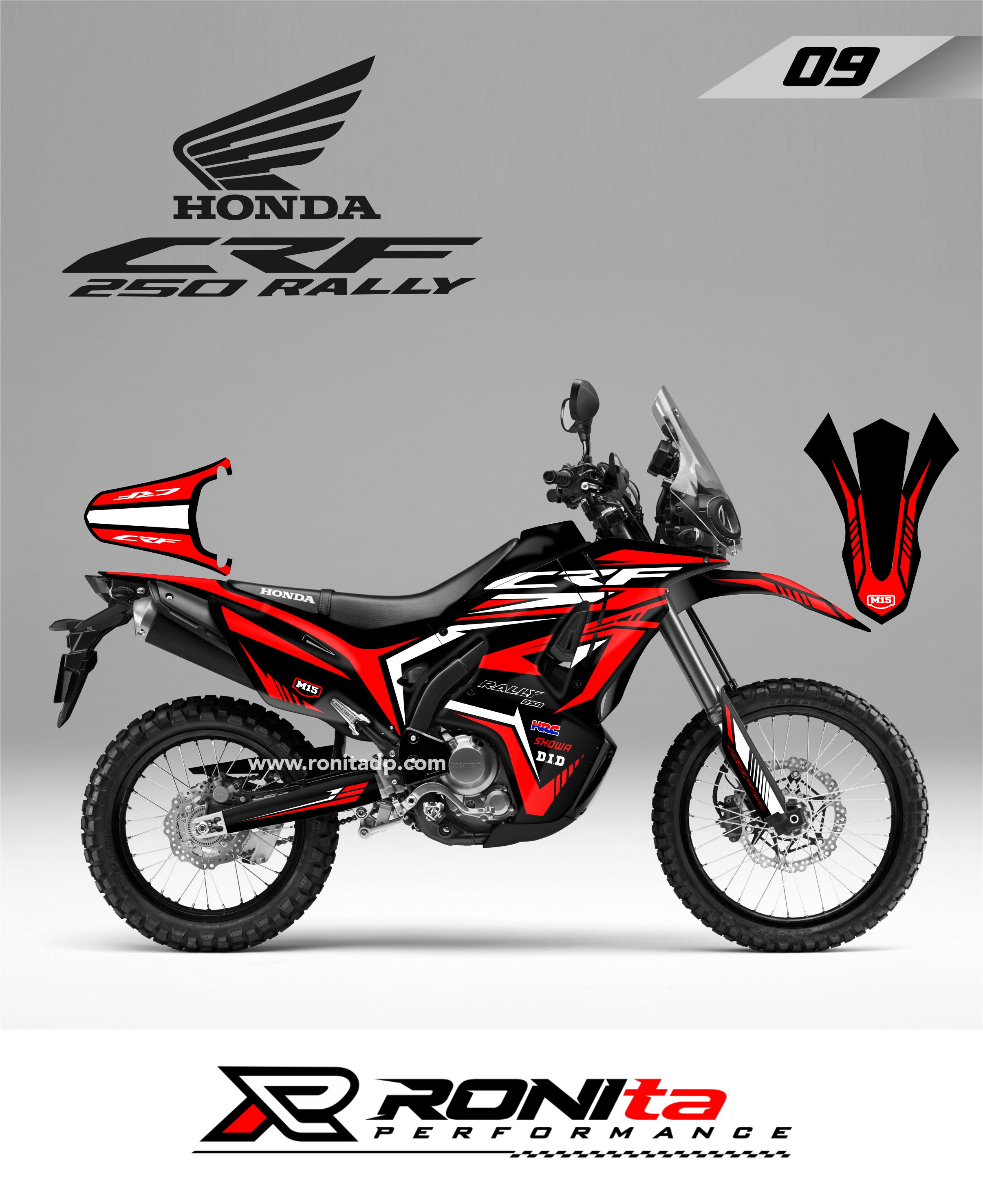 Decal Fullbody Honda CRF 250 Rally