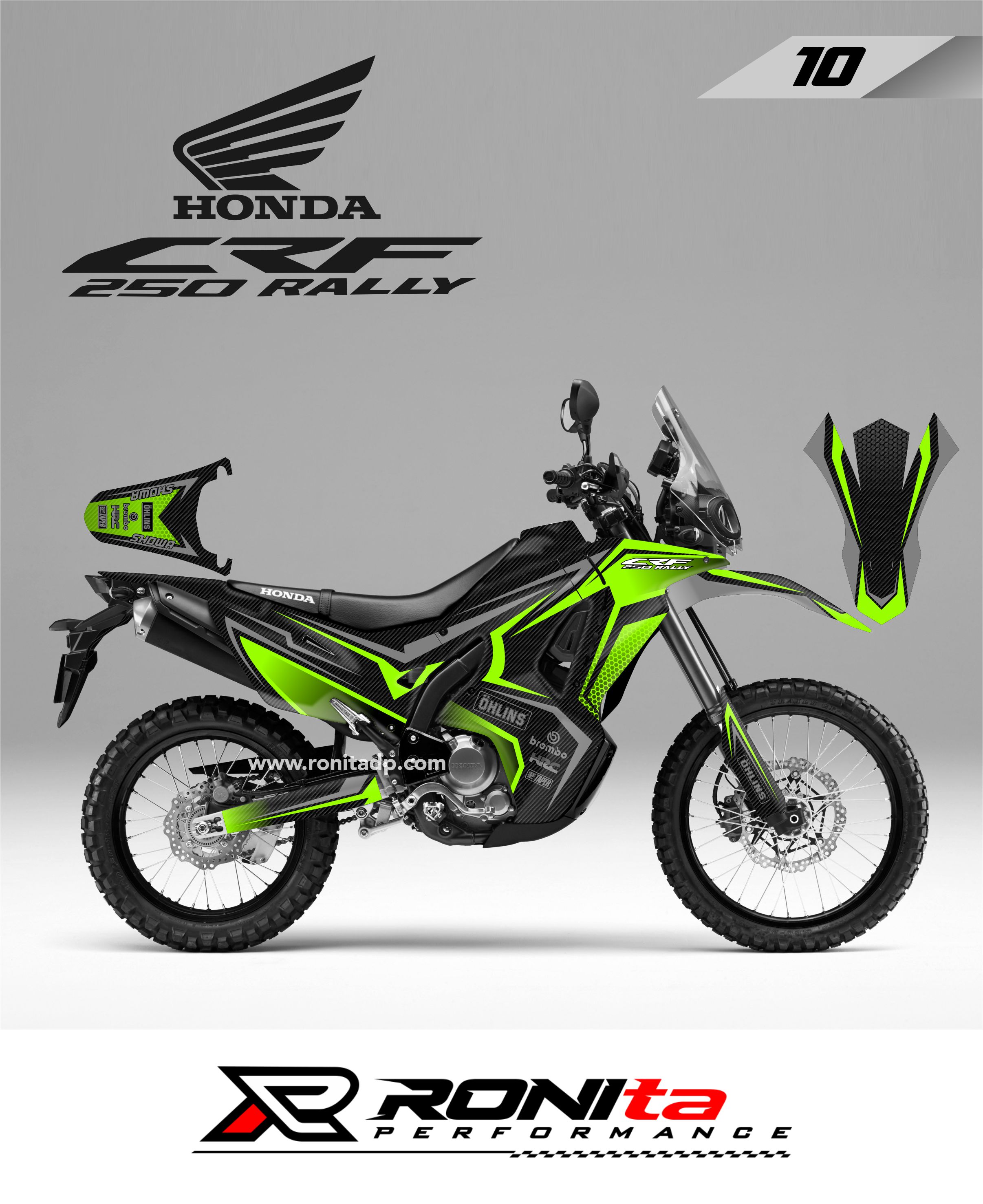 Decal Fullbody Honda CRF 250 Rally