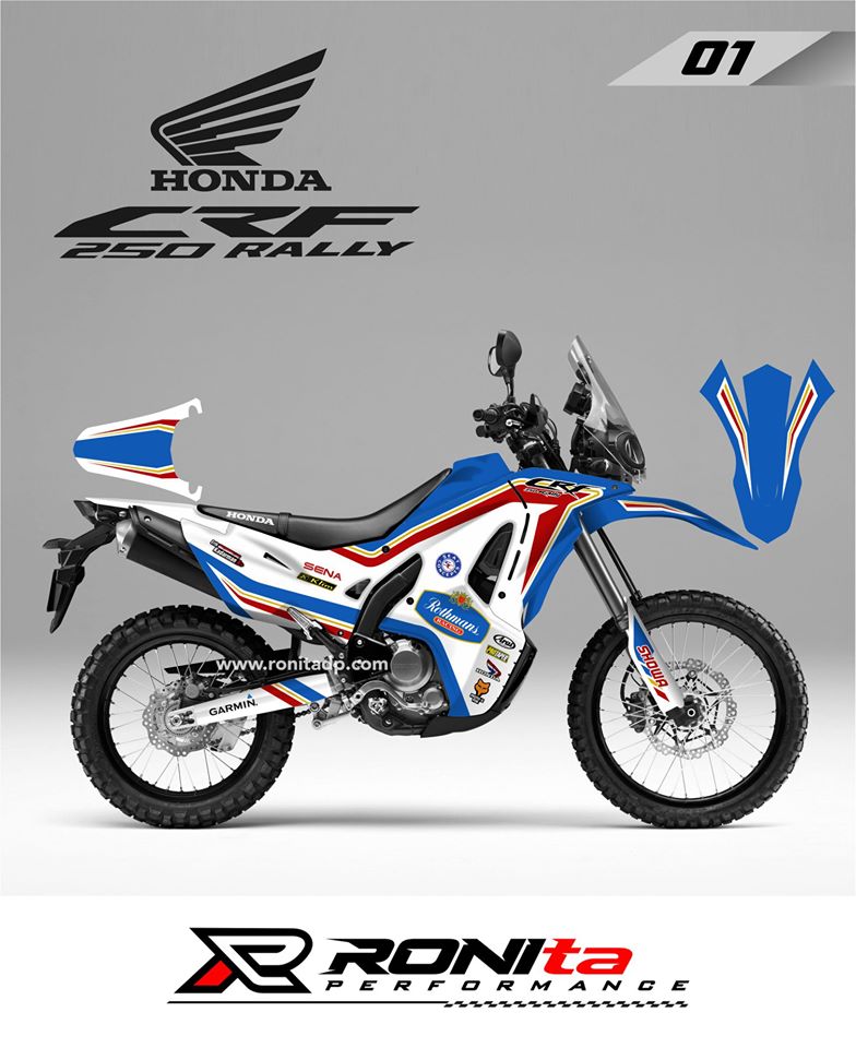 Decal Fullbody Honda CRF 250 Rally