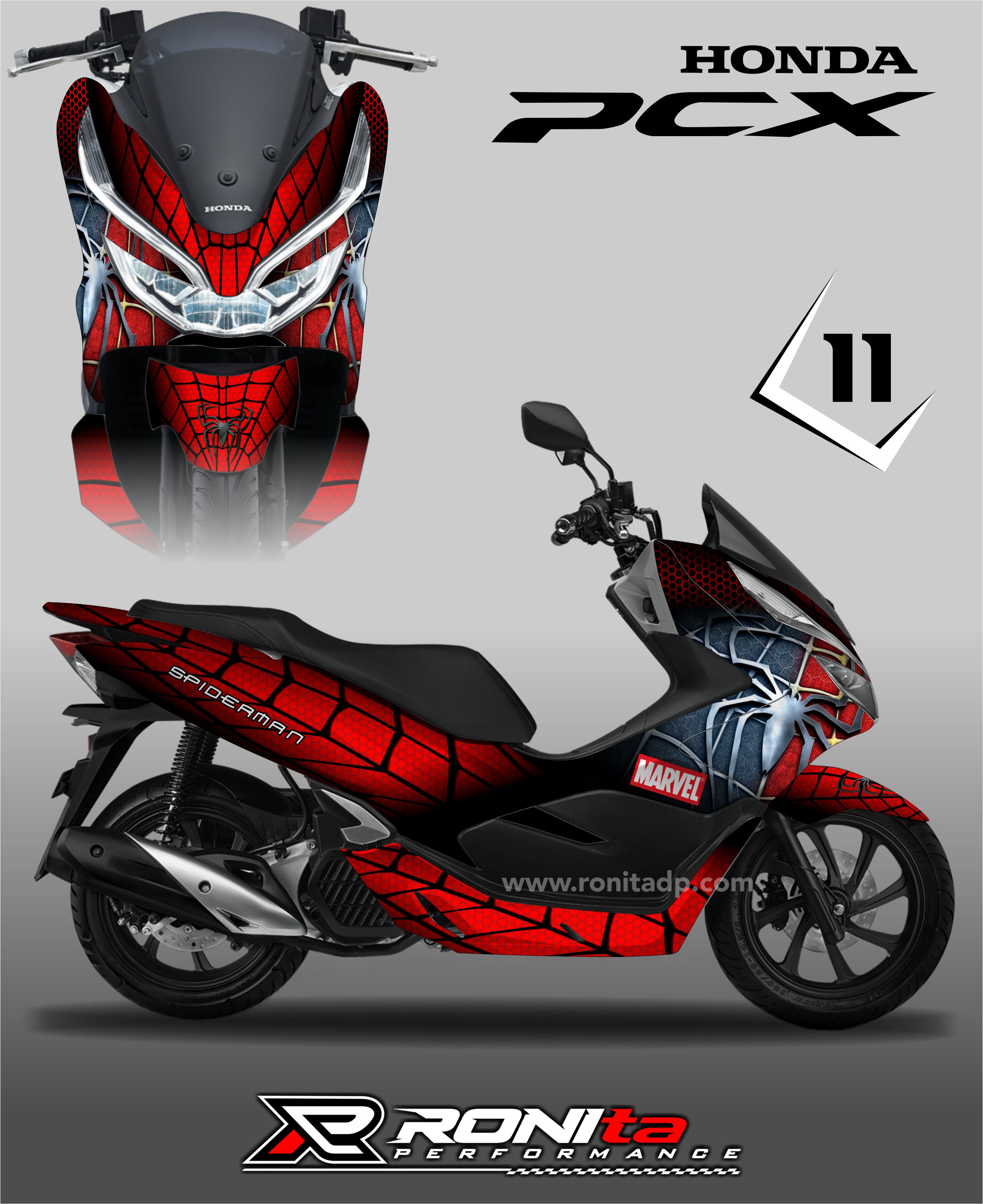 Decal Fullbody Honda PCX150