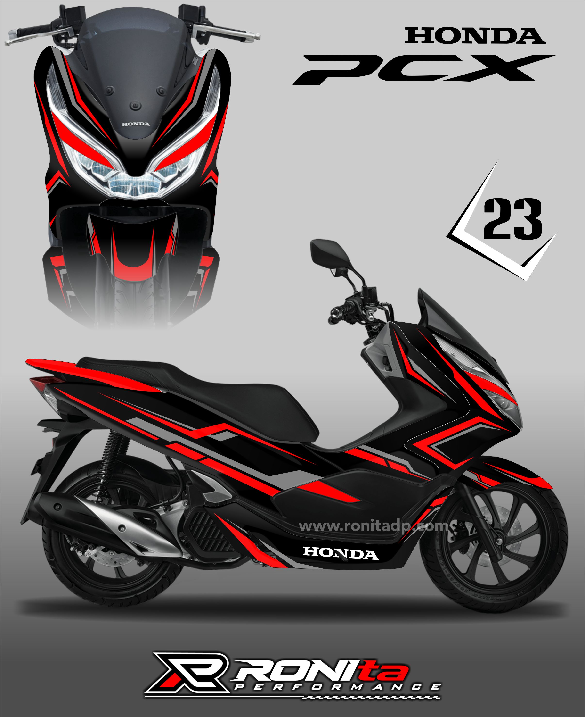 Decal Fullbody Honda PCX150