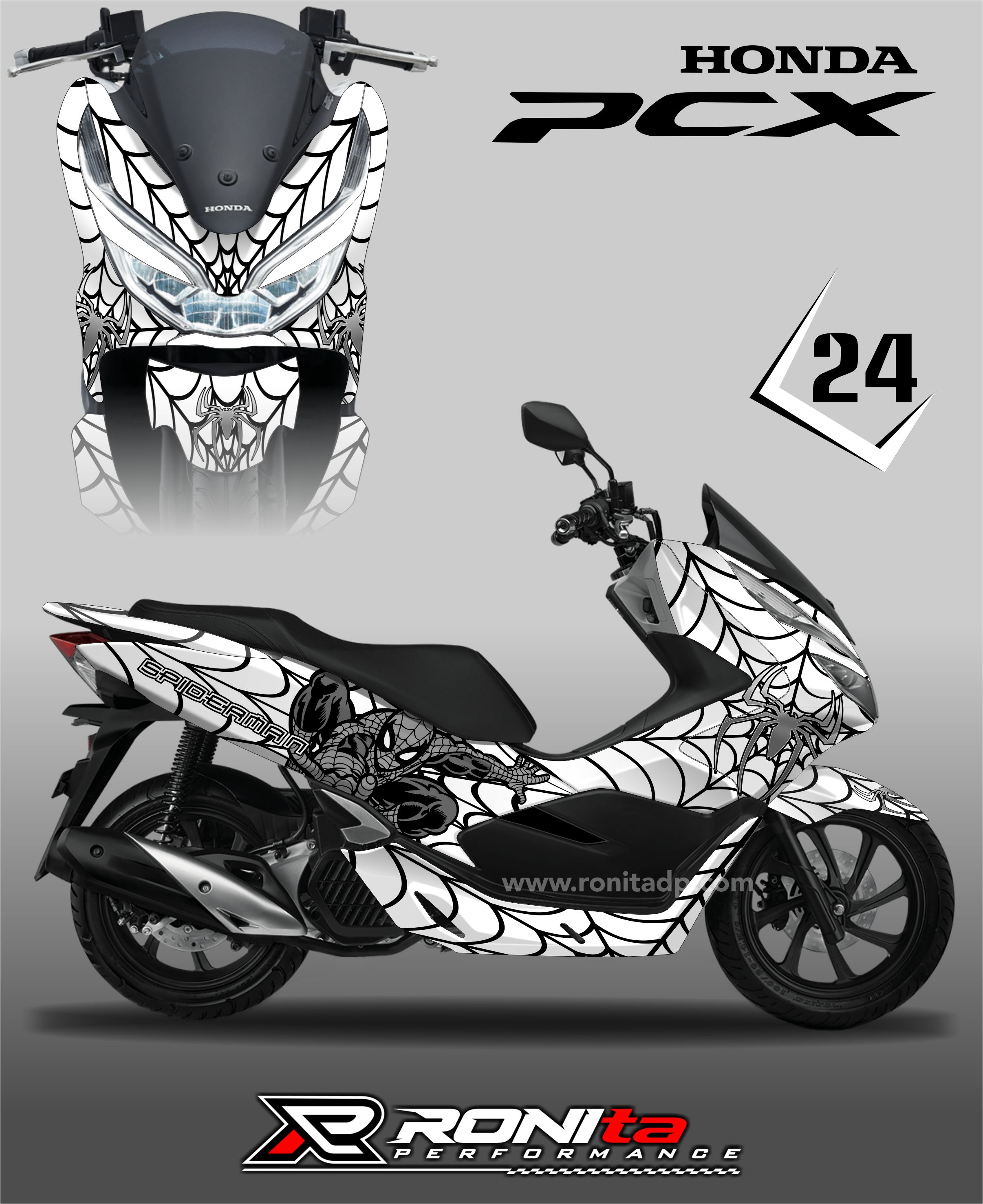 Decal Fullbody Honda PCX150