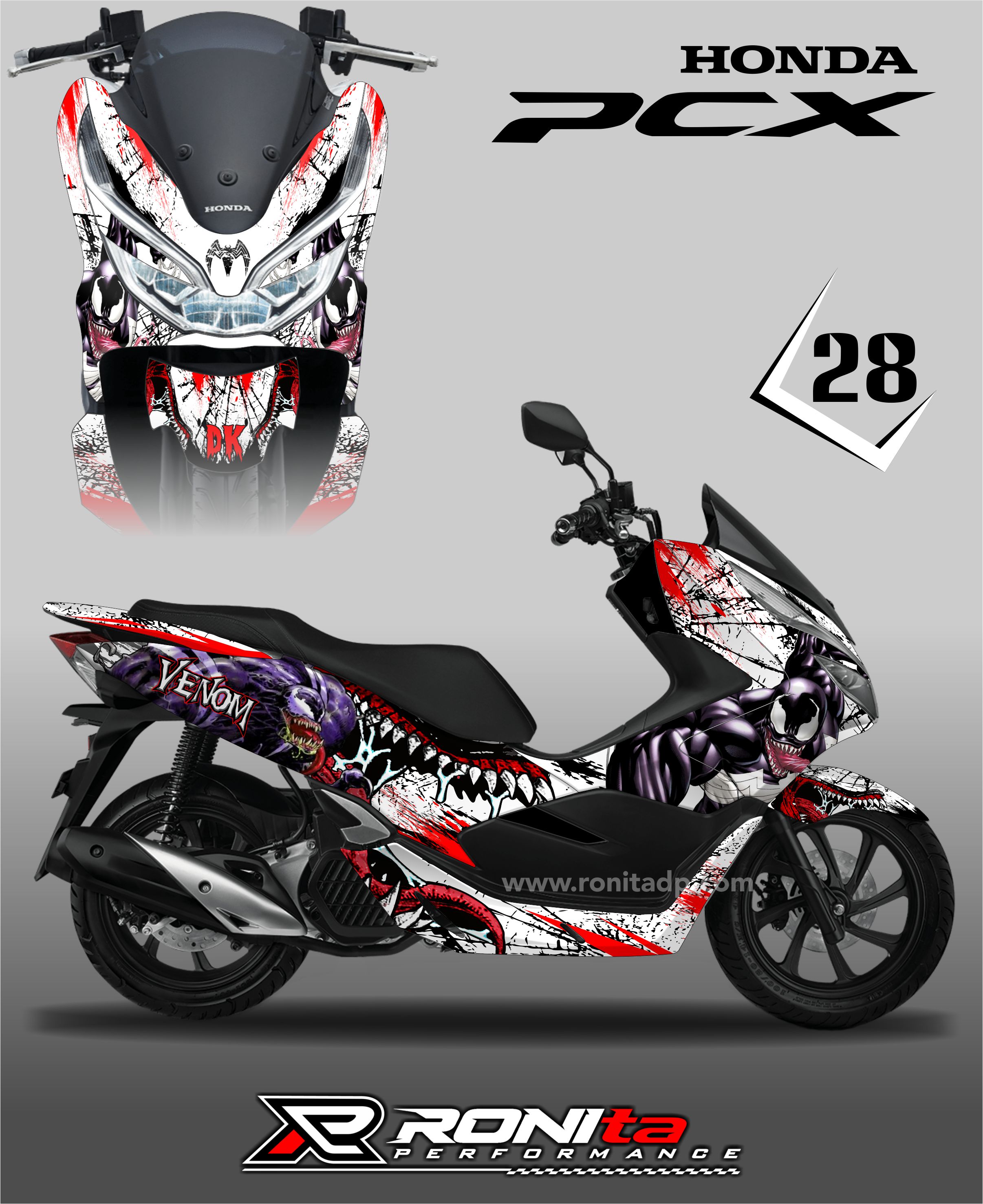 Decal Fullbody Honda PCX150