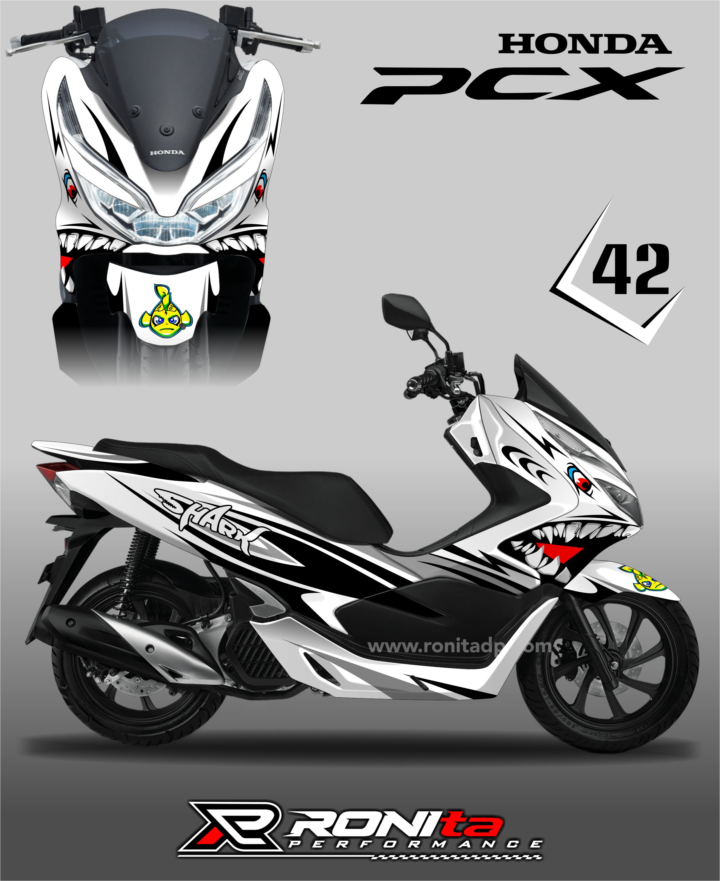 Decal Fullbody Honda PCX150
