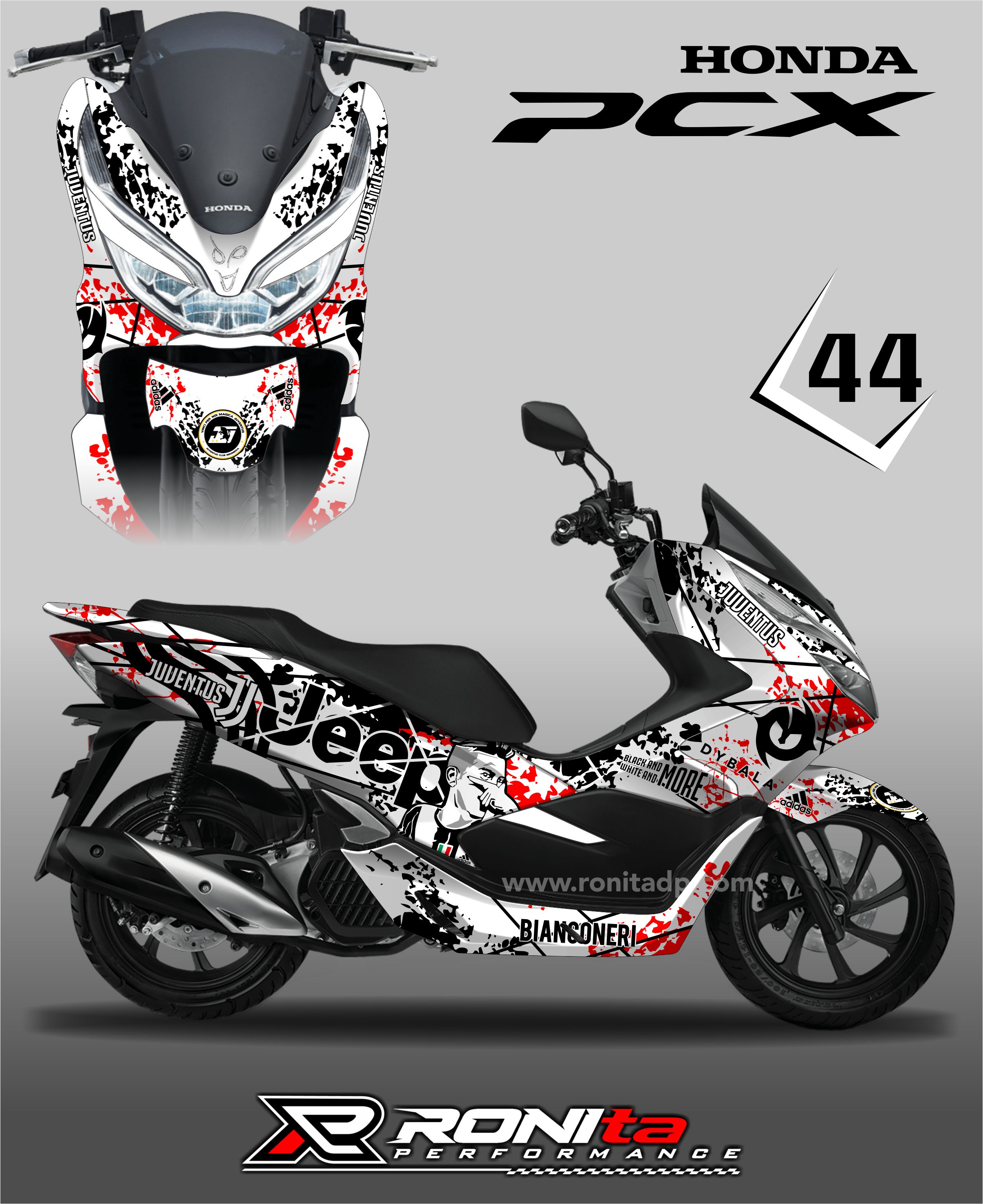 Decal Fullbody Honda PCX150