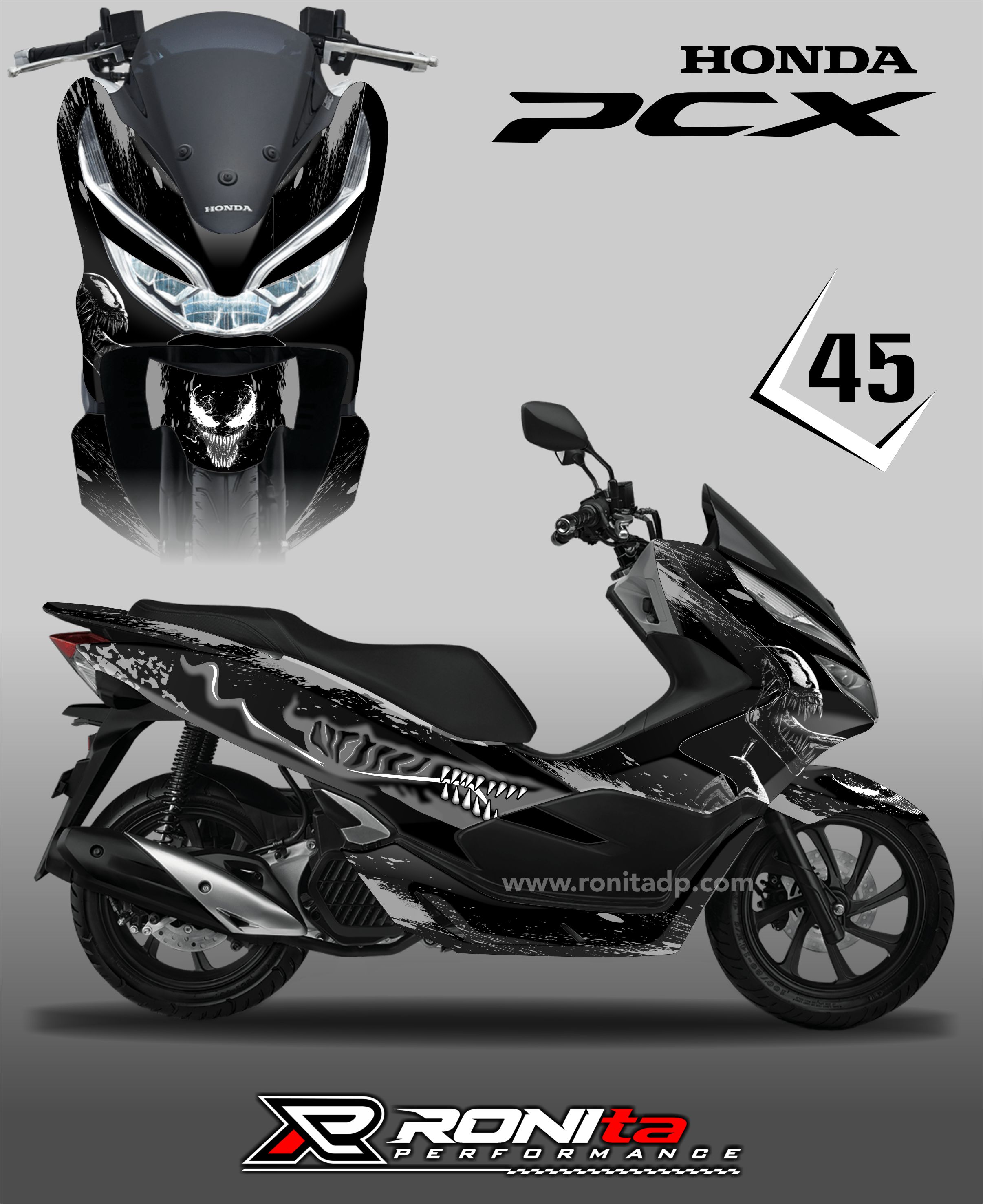 Decal Fullbody Honda PCX150