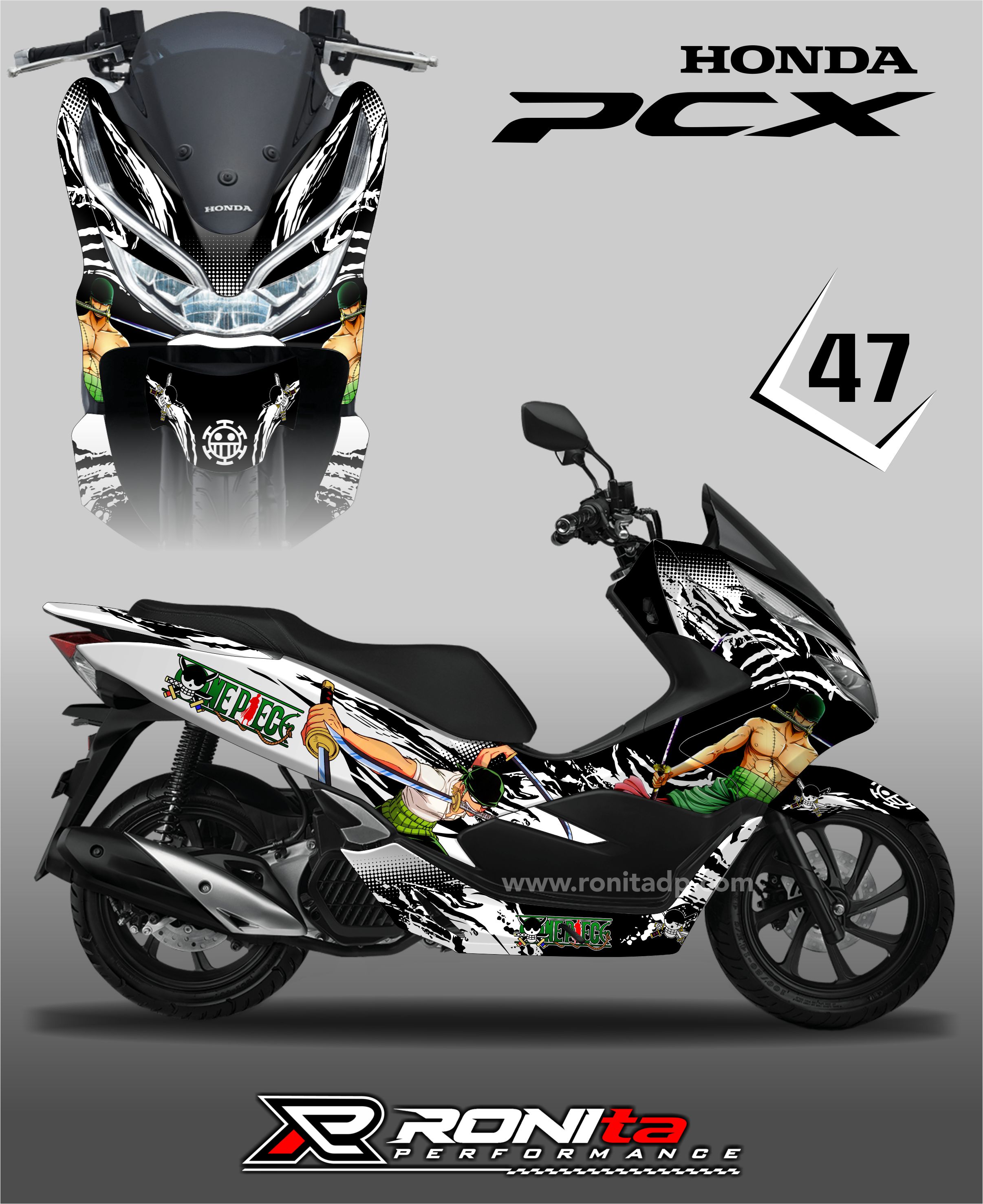 Decal Fullbody Honda PCX150