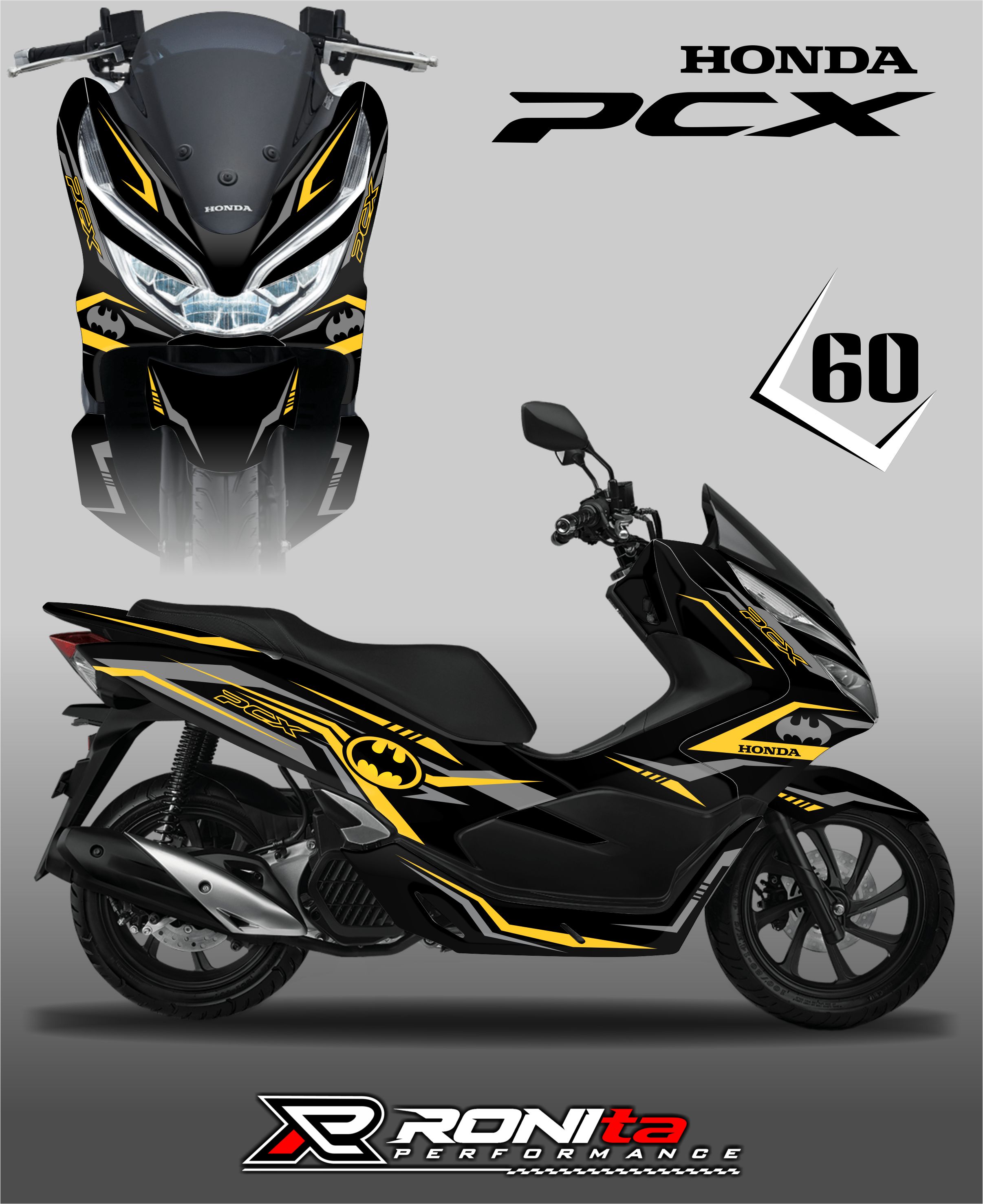 Decal Fullbody Honda PCX150