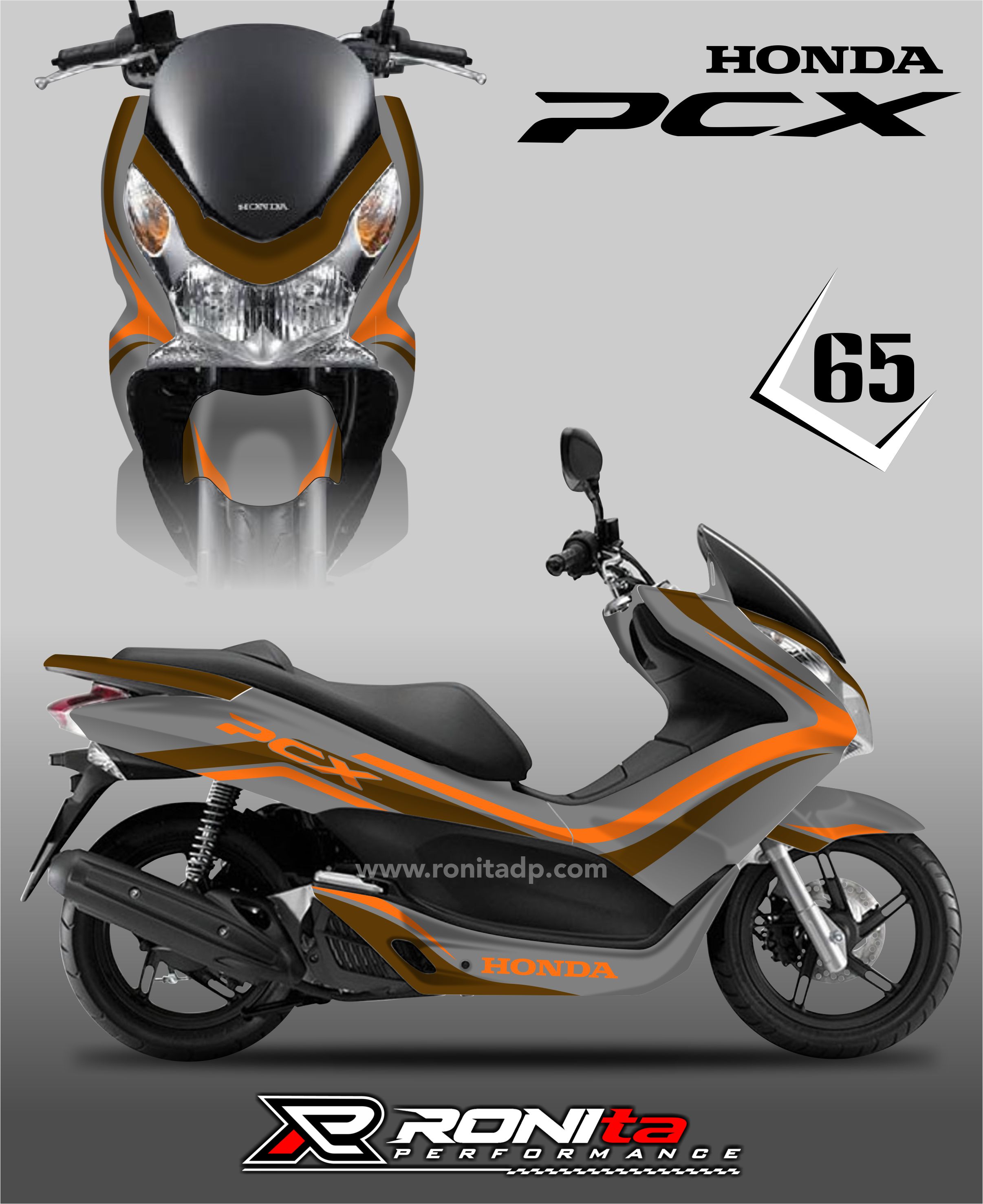 Decal Fullbody Honda PCX150