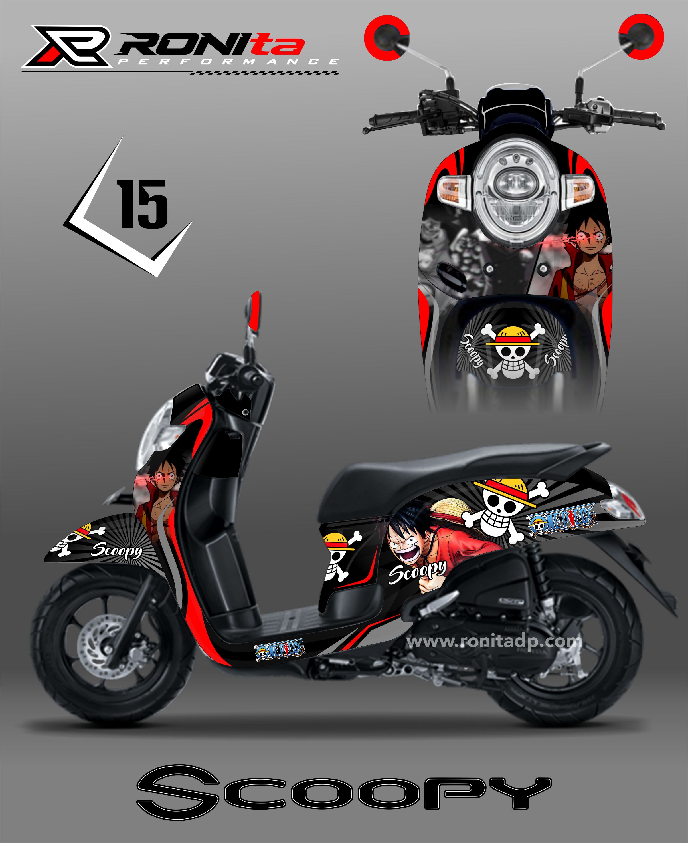 Decal Fullbody Honda Scoopy