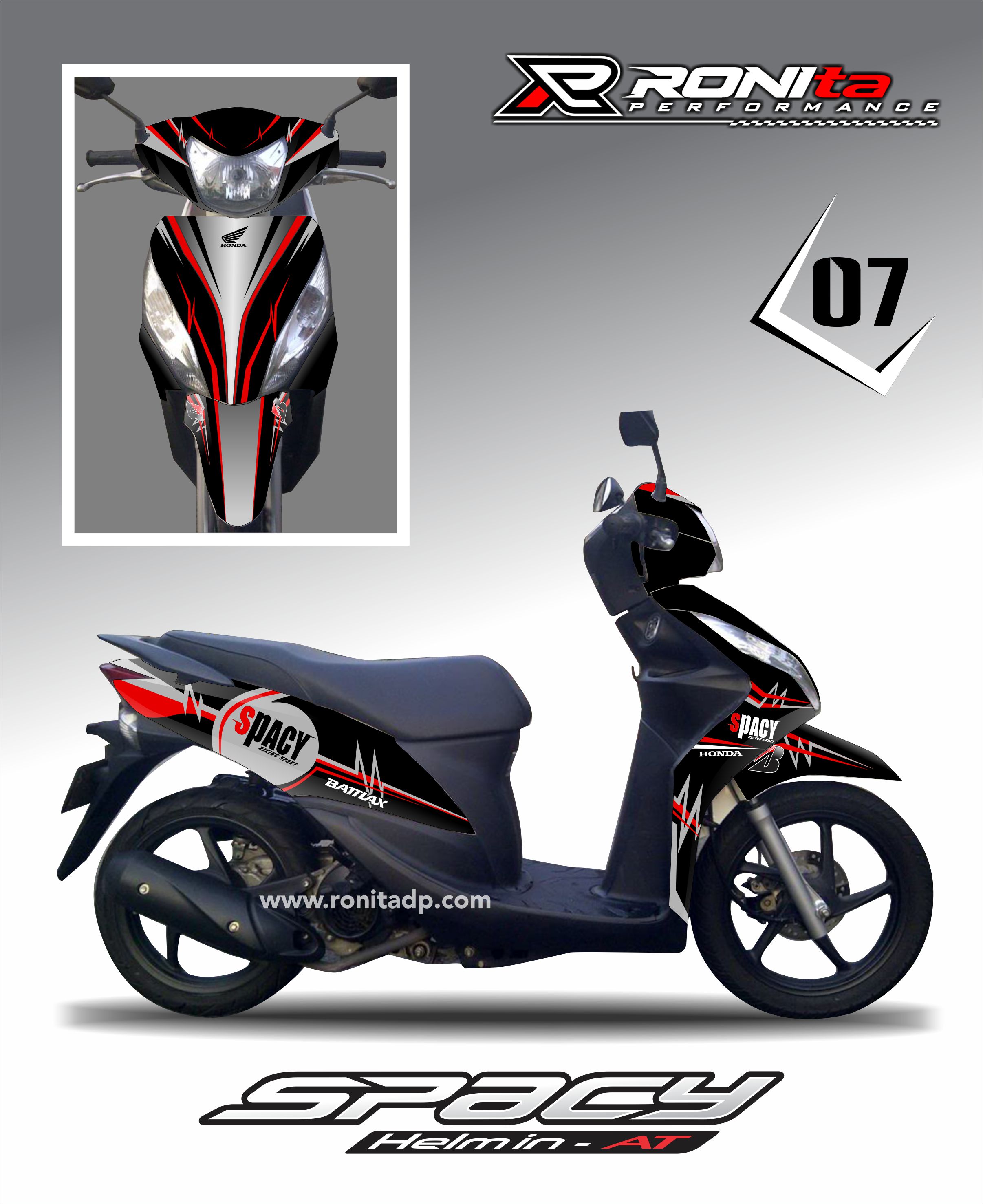 Decal Fullbody Honda Spacy