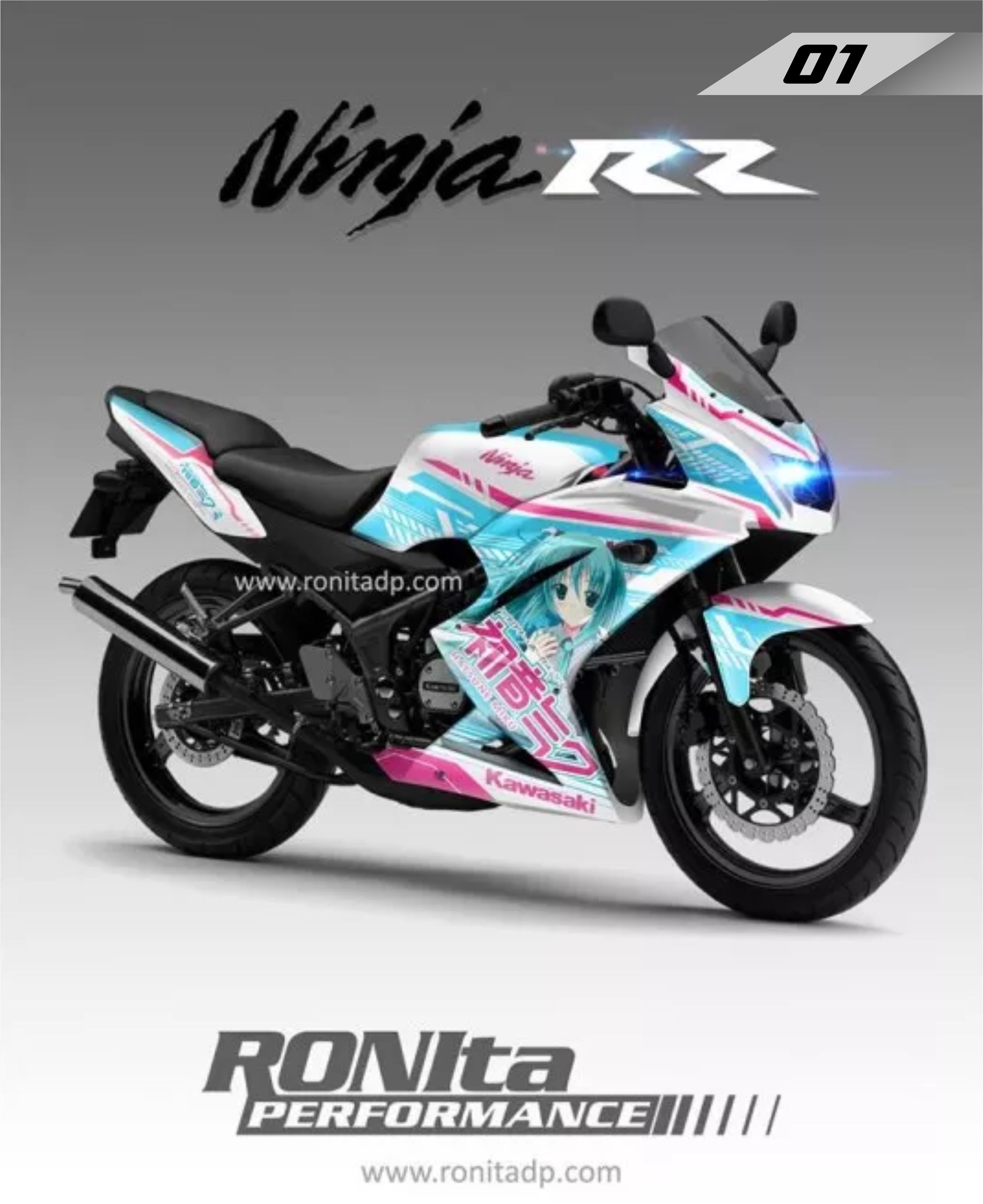 Decal Fullbody Kawasaki Ninja 150RR