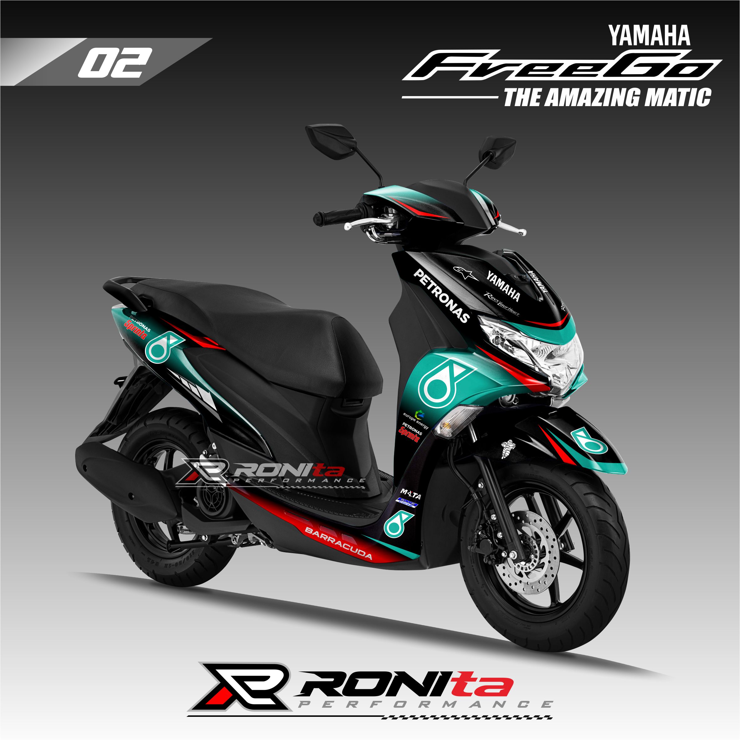 Decal Fullbody Yamaha Freego